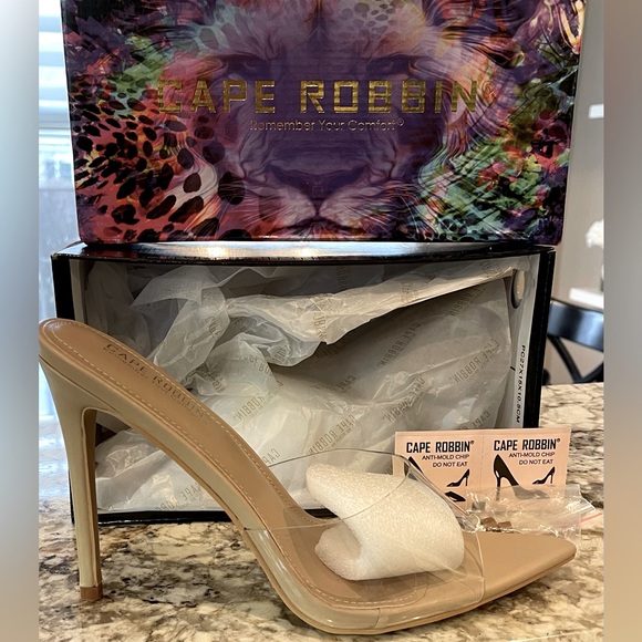 Cape Robbin | Shoes | Cape Robbin Clear Heels | Poshmark